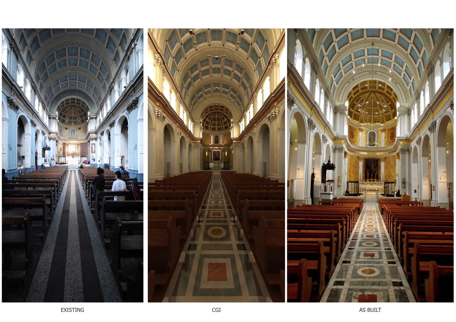 Conservation: St Patrick's Church, Soho Square, London