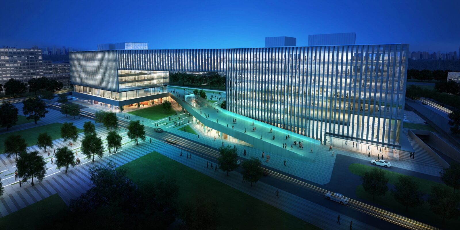 Aedas unveils Shanghai sky-linked showstopper