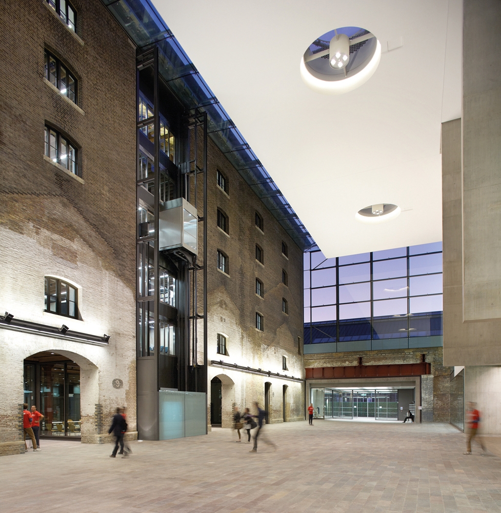 Central St Martins, King's Cross, London, by Stanton Williams