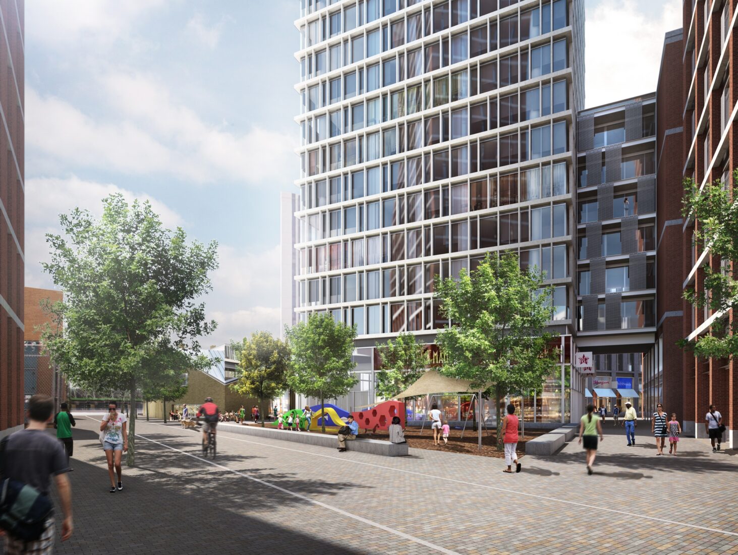 Allies and Morrison reveals Vauxhall twin towers