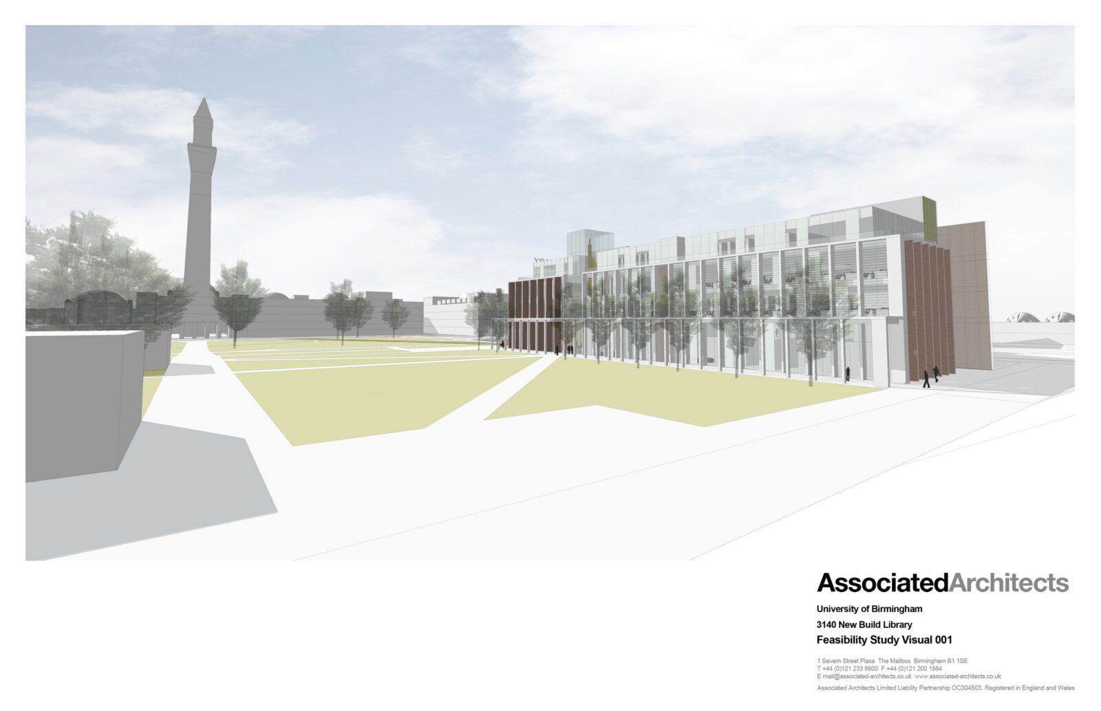 Associated Architects reveals Birmingham Uni library plans