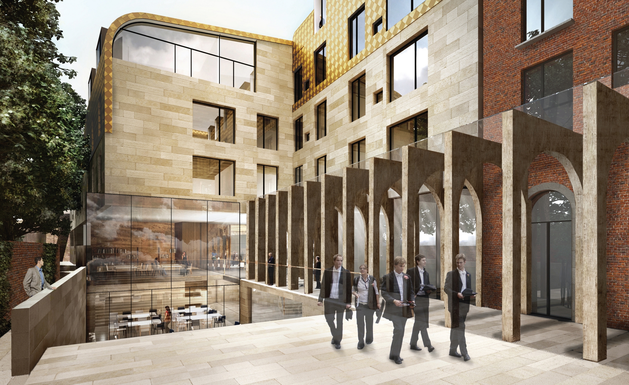 Alison Brooks wins Oxford college contest