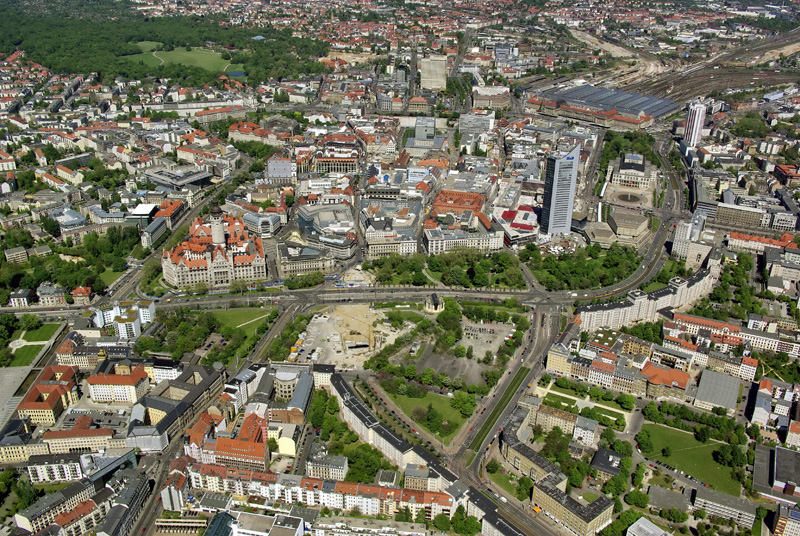Leipzig monument to freedom and unity, Germany