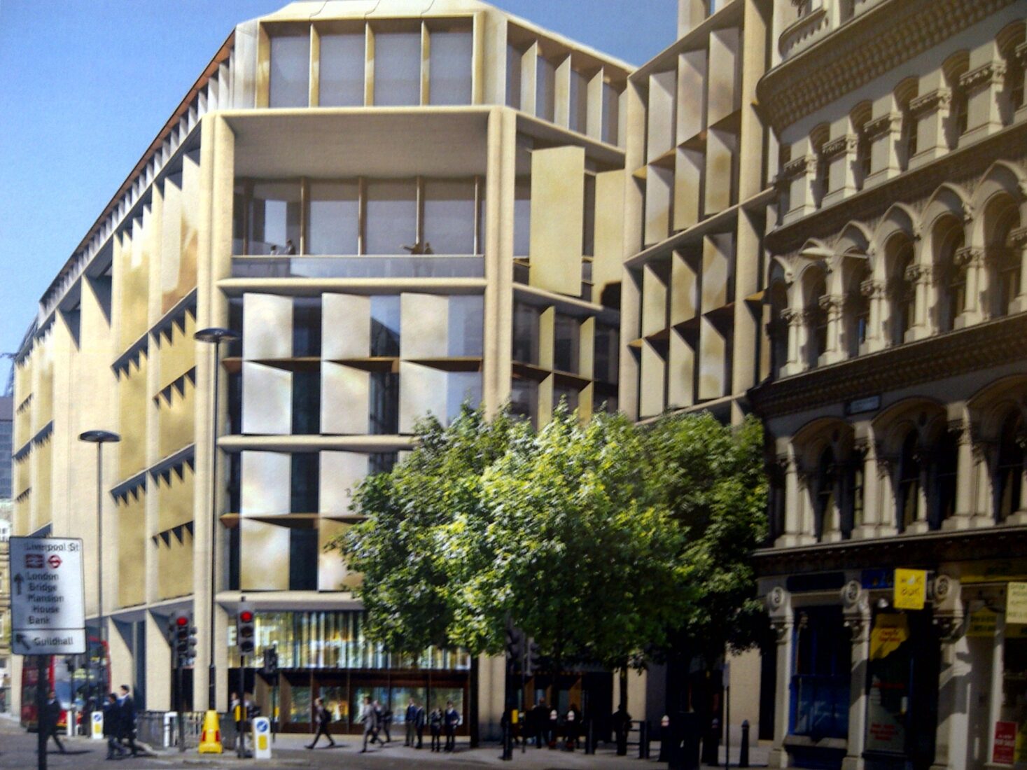 Revealed: Foster's latest plans for Walbrook Square