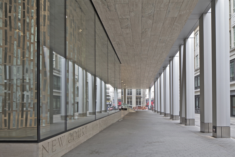 New Court, Rothschild Bank headquarters, London, by OMA