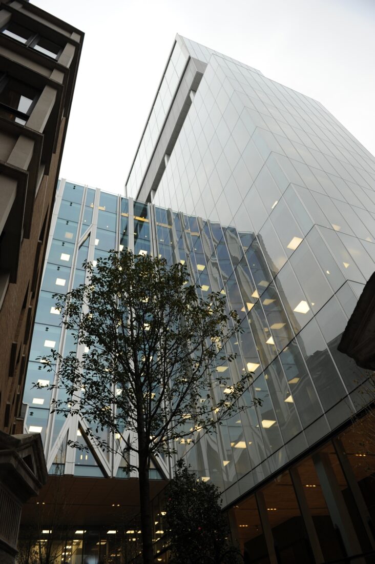 New Court, Rothschild Bank headquarters, London, by OMA