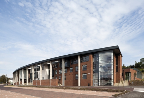Notre Dame High School, Greenock, Scotland, by Archial