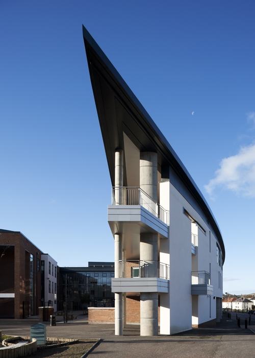 Notre Dame High School, Greenock, Scotland, by Archial