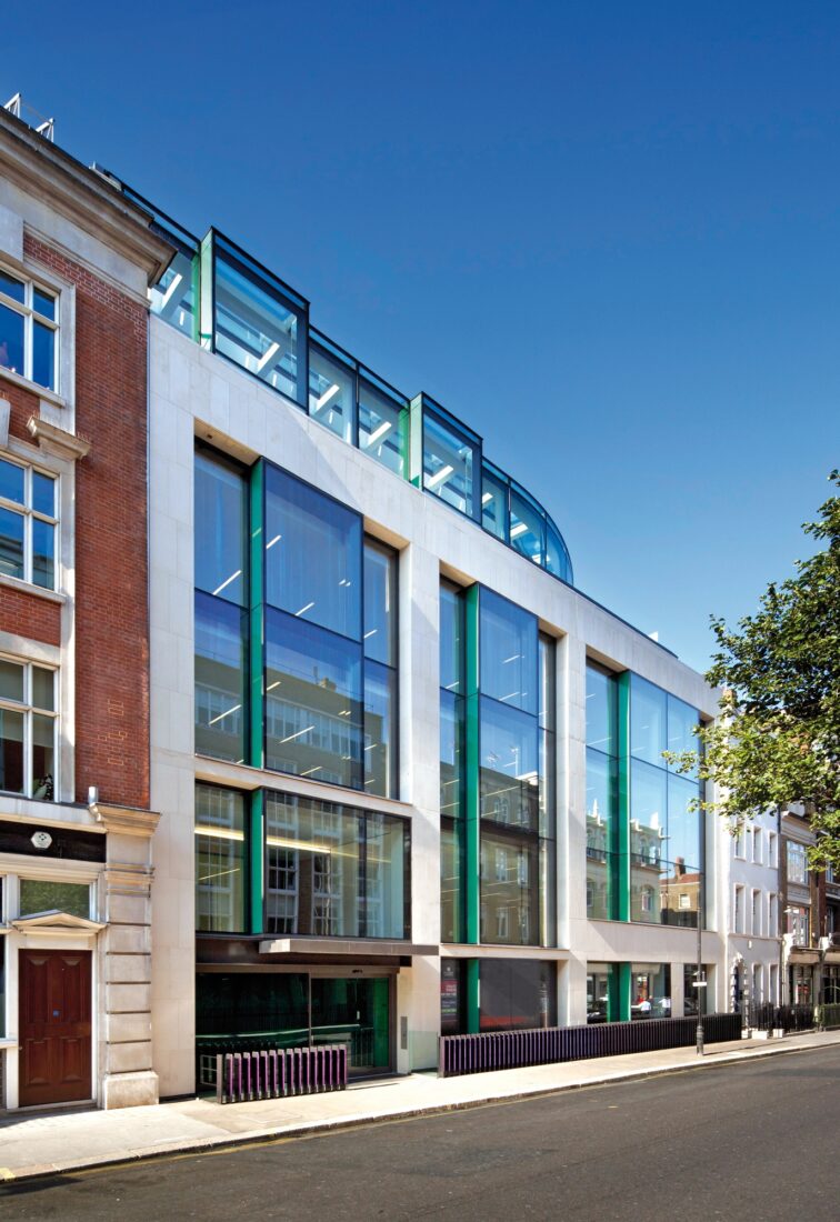 Wilkinson Eyre unwraps £9.5m office building in heart of Soho