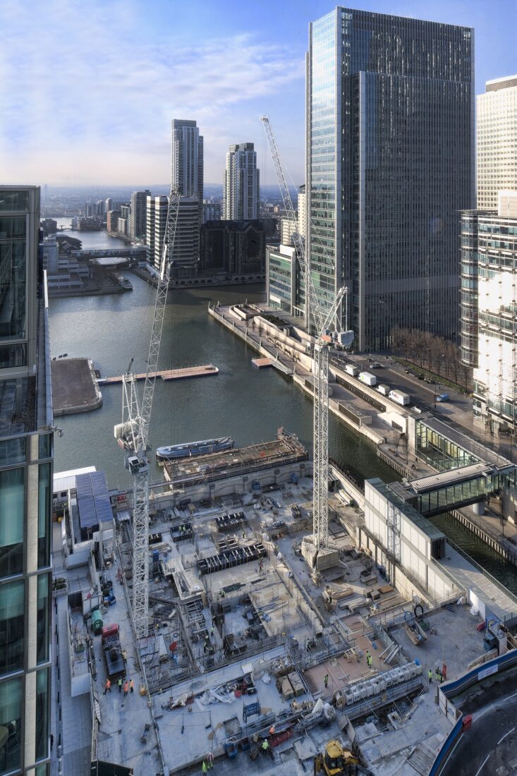 KPF’s Canary Wharf tower starts on site