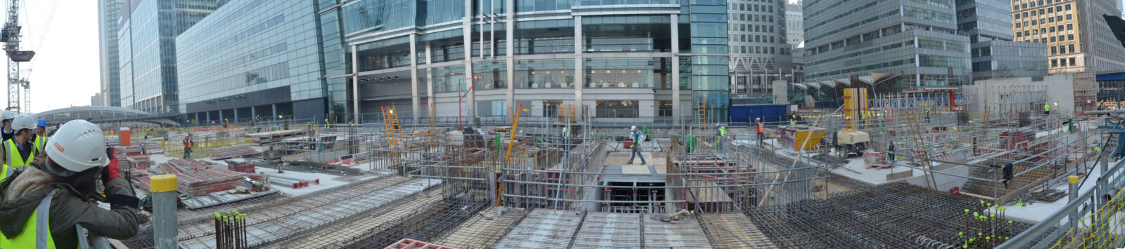 In pictures: Foster’s Canary Wharf Crossrail platform level completes