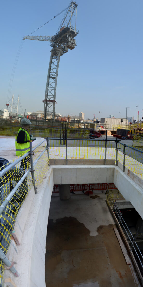 In pictures: Foster’s Canary Wharf Crossrail platform level completes