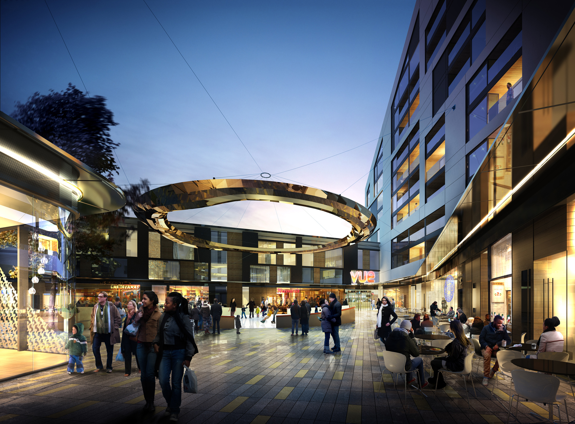 Egret West and Guy Hollaway bag planning for Bromley regeneration