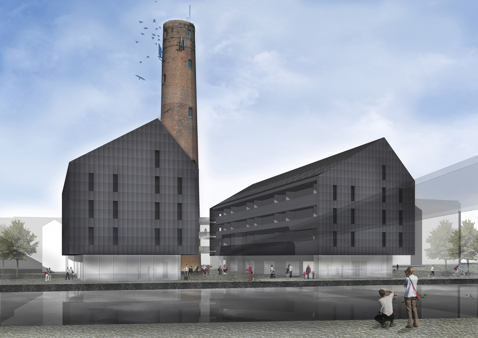 Broadway Malyan’s shot tower overhaul submitted for planning