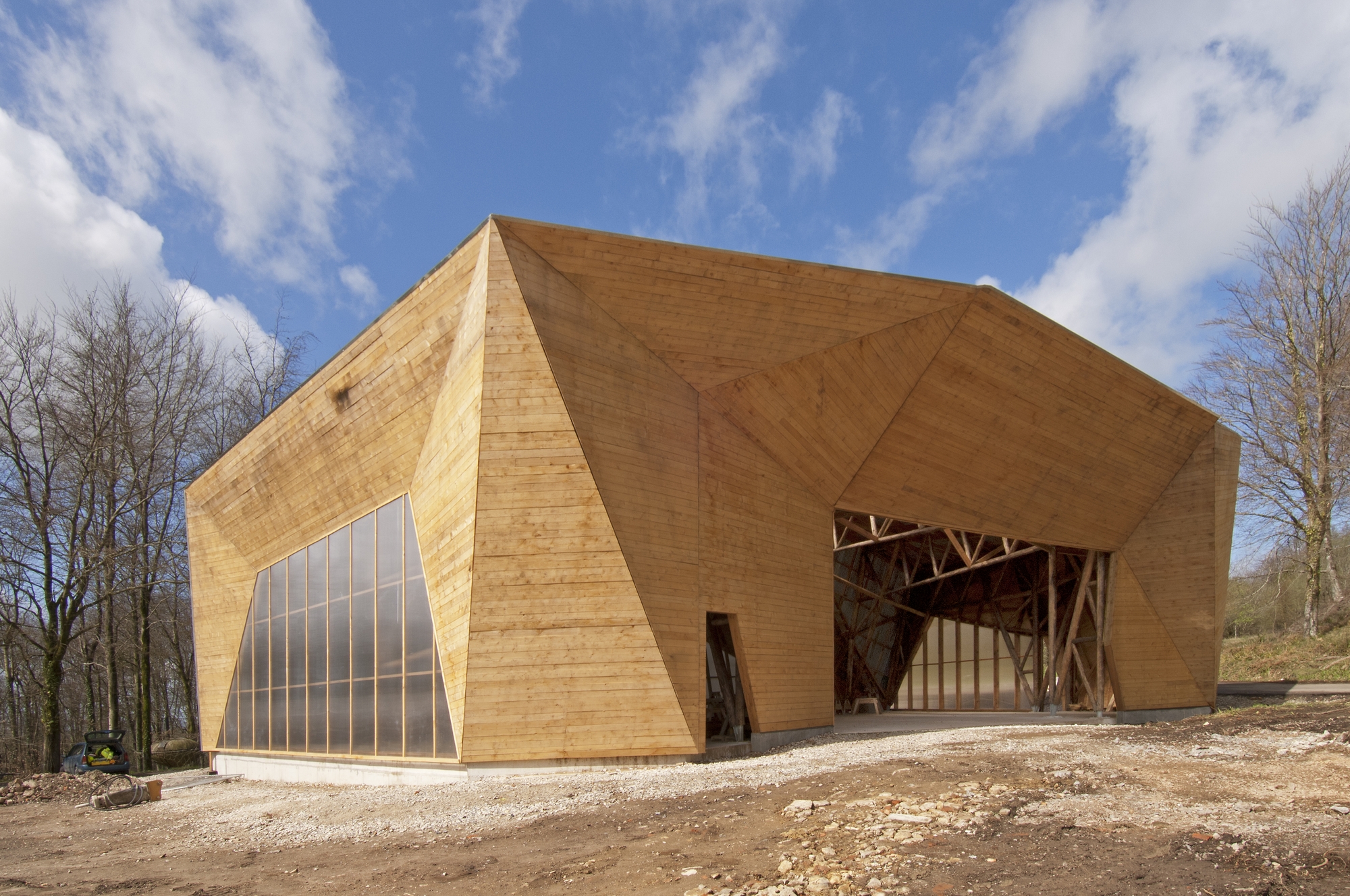 AA students unwrap ‘Big Shed’ in Dorset