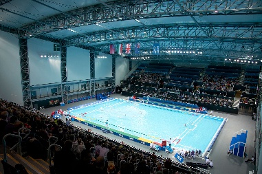 First Look: David Morley Architects opens doors to Olympic Water Polo Arena