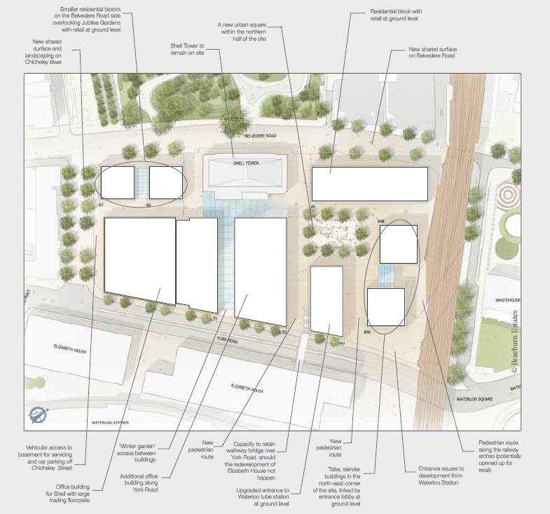 Shell Centre masterplan revealed