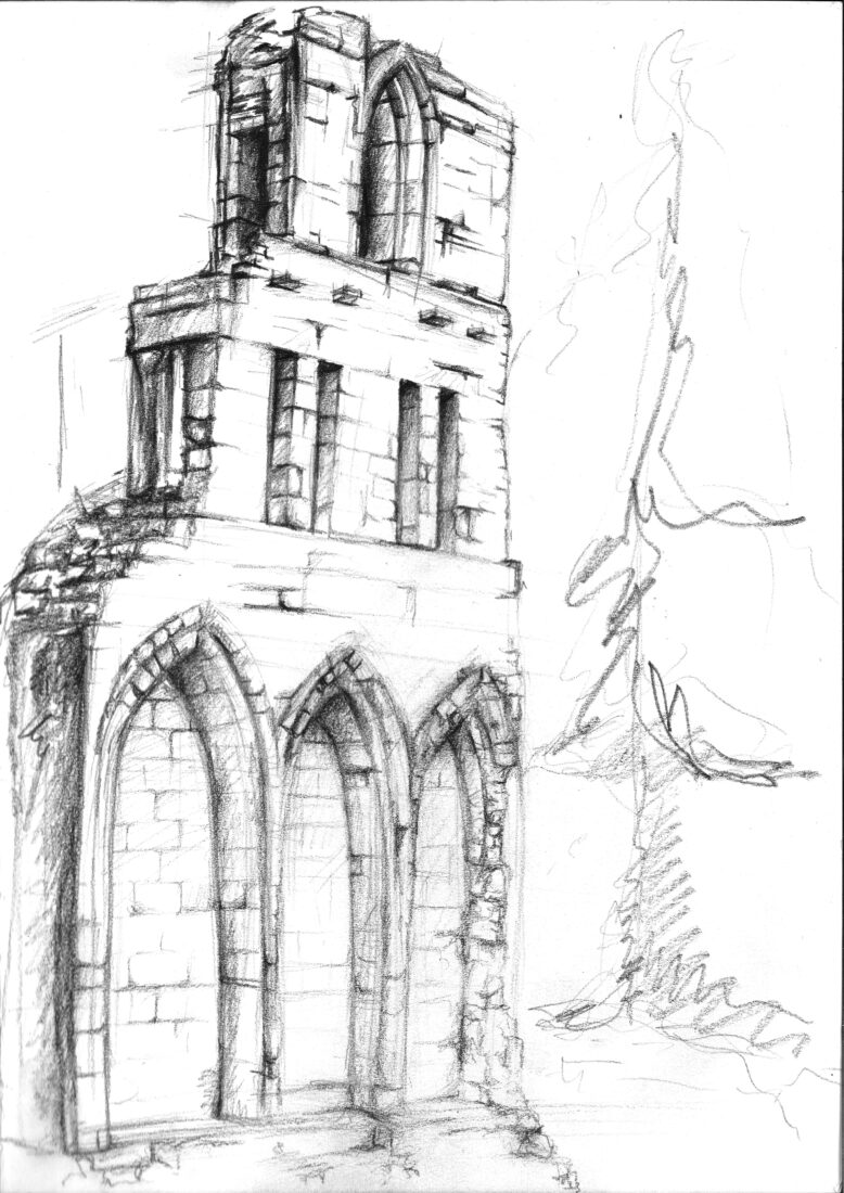 Sketch a facade entries ABC