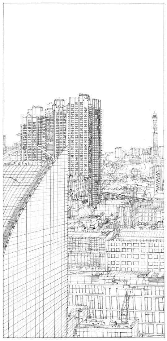 Sketch a facade entries JKL