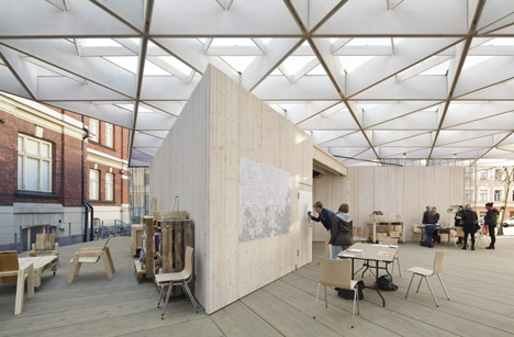 Aalto students' pavilion