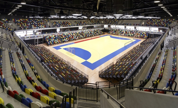In pictures: Make's Olympic Handball Arena