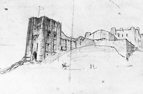 Castle Drogo: images, drawings and details