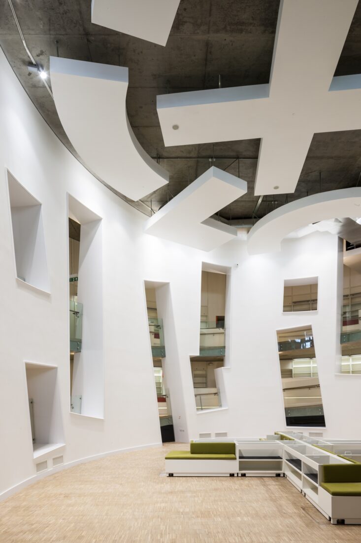 In pictures: Egret West unwraps Clapham library scheme