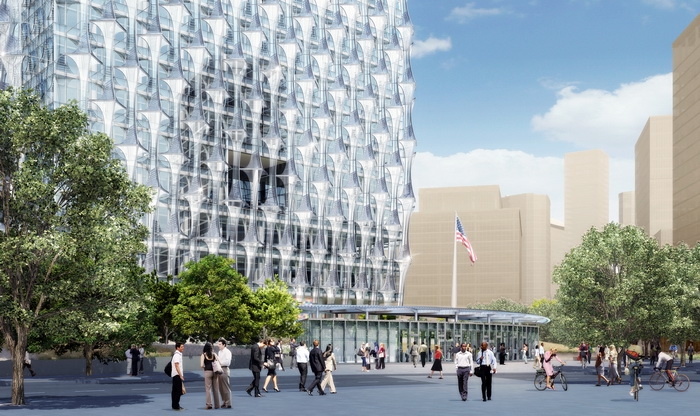 In Pictures: Kieran Timberlake’s US embassy submitted for planning