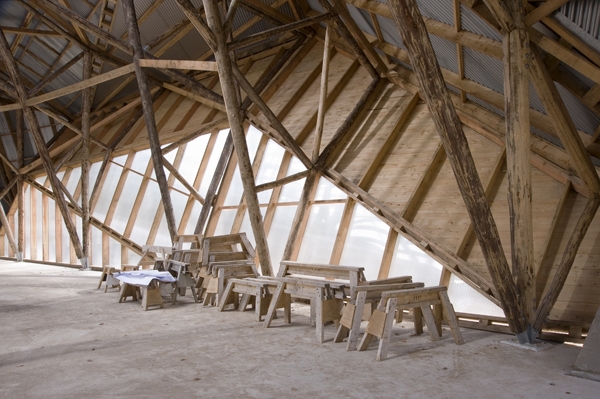 Design in the raw: The AA's new garden shed