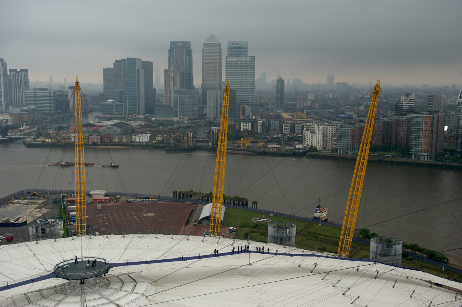In pictures: RSHP completes O2 skywalk