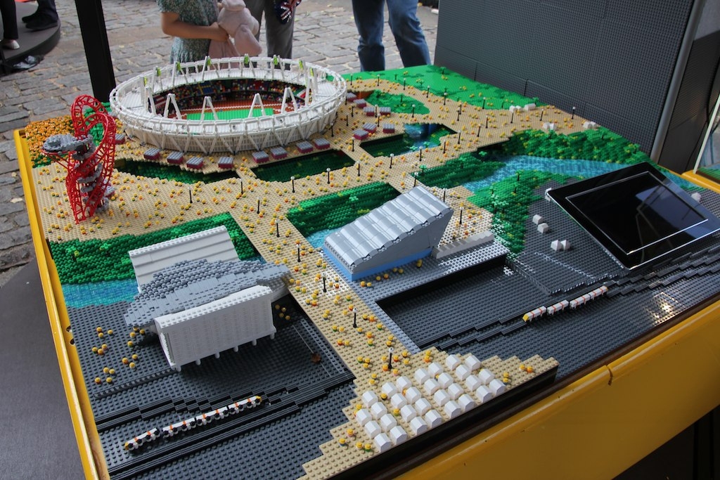 Lego Games - the Olympic park in mini-bricks