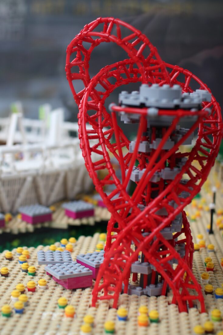Lego Games - the Olympic park in mini-bricks