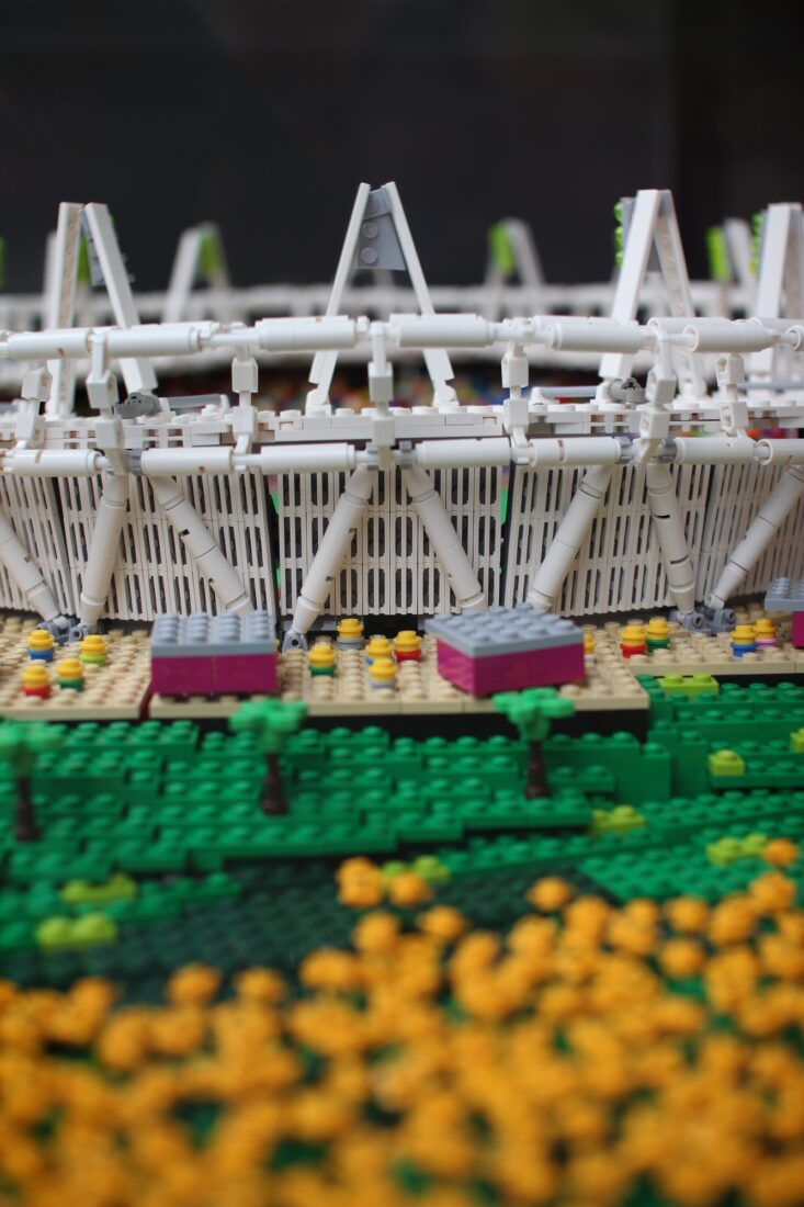 Lego Games - the Olympic park in mini-bricks