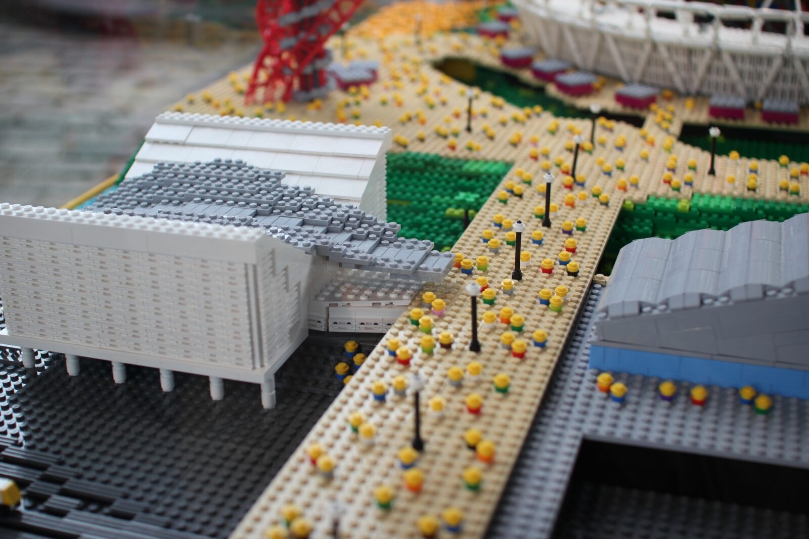 Lego Games - the Olympic park in mini-bricks