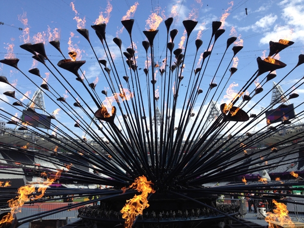 The flame game: Heatherwick's Olympic cauldron