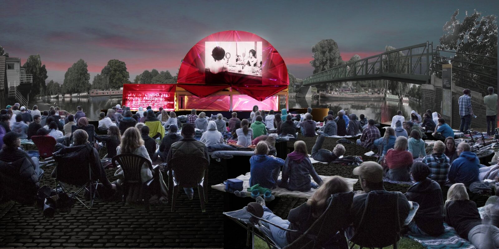 In pictures: Duggan Morris wins floating cinema job