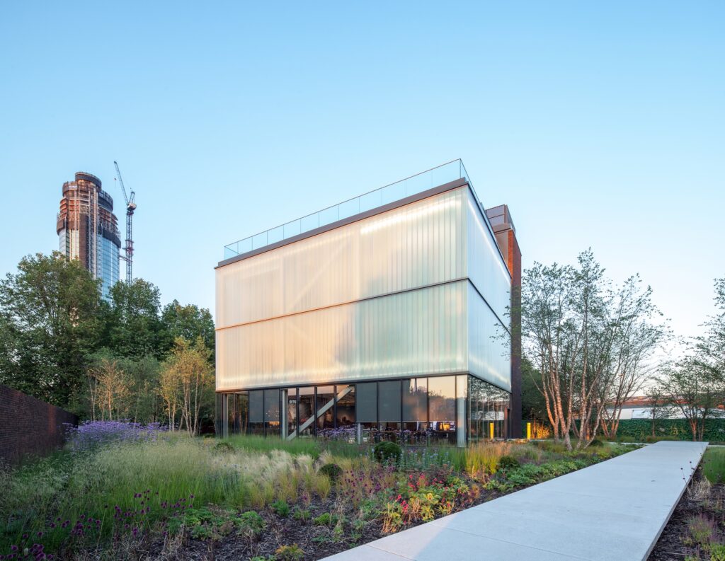 Arup Associates completes Nine Elms marketing suite