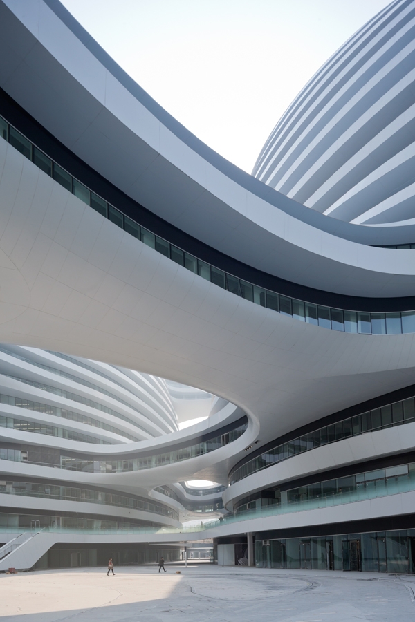 Zaha Hadid unwraps Galaxy Soho in Beijing