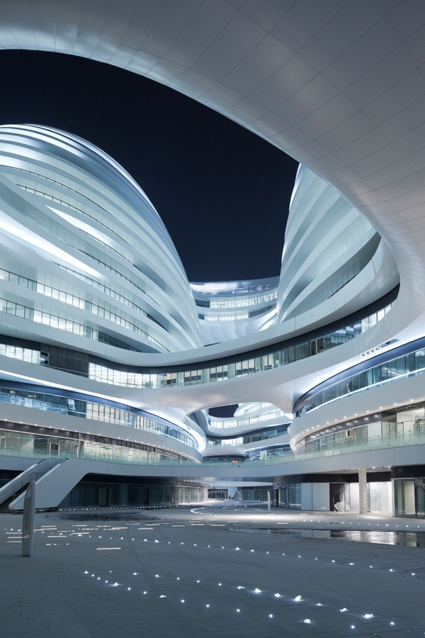 Zaha Hadid unwraps Galaxy Soho in Beijing