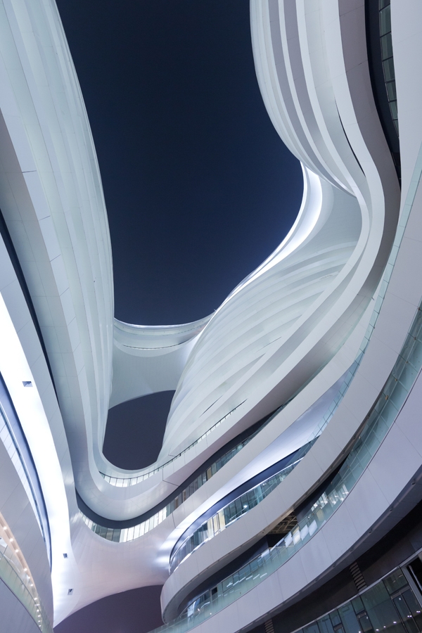 Zaha Hadid unwraps Galaxy Soho in Beijing