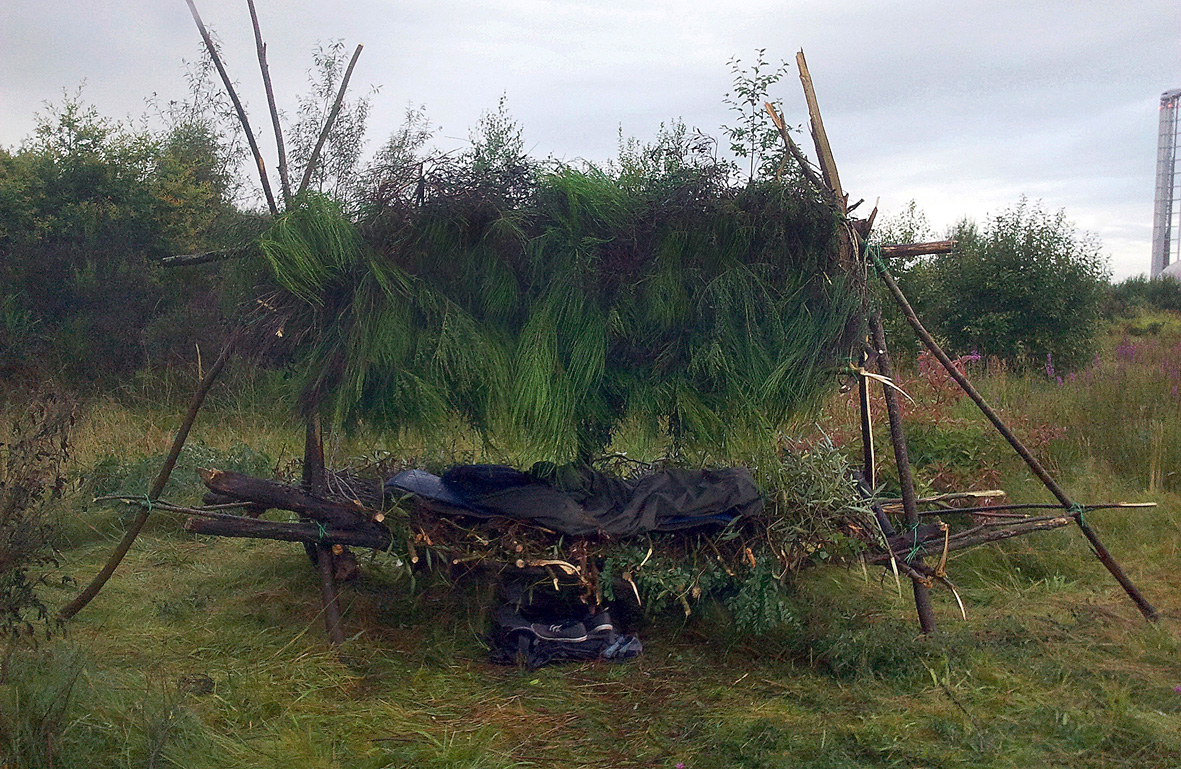 3DReid's Kevin Langan completes tenth 'wild hut' in Glasgow
