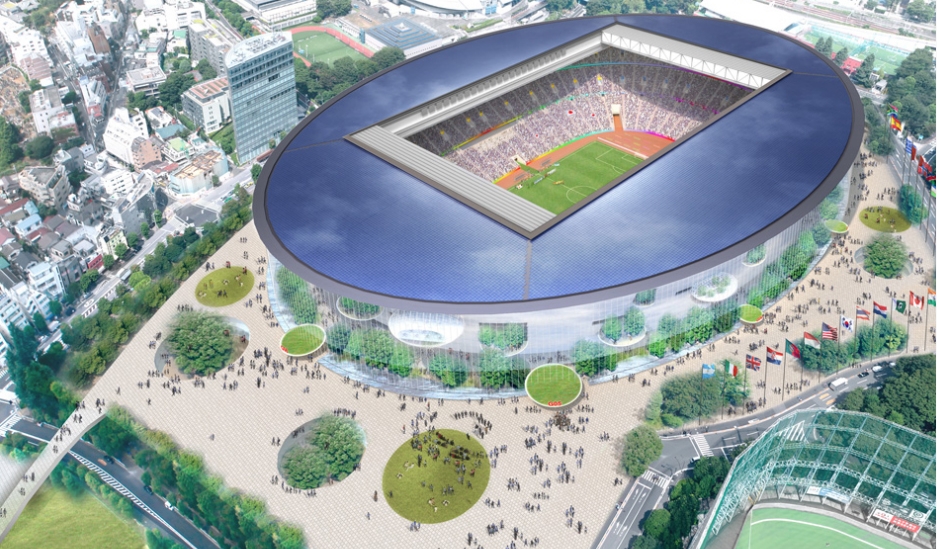 Zaha Hadid wins Japan national stadium contest