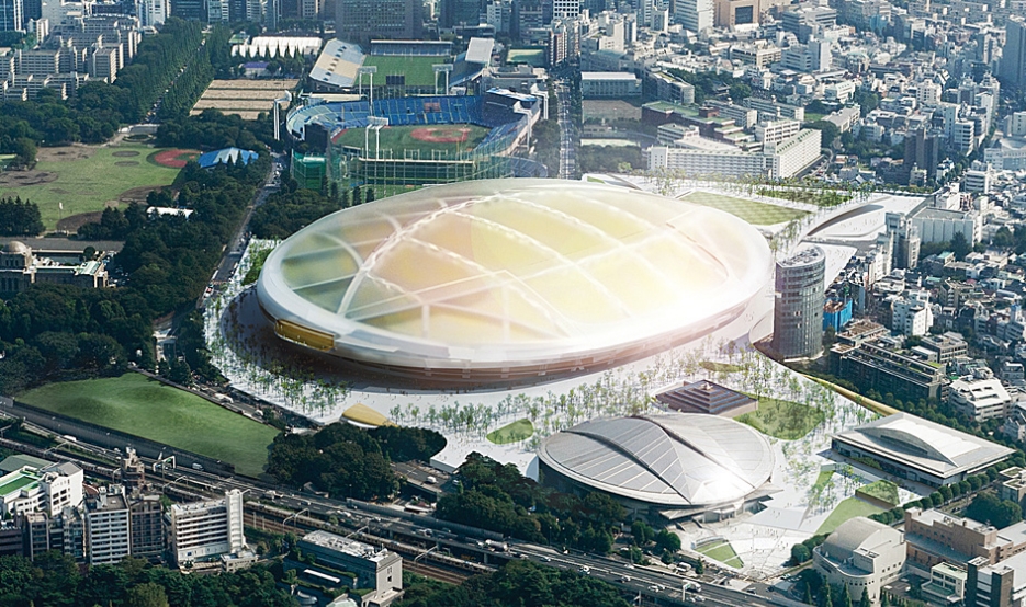 Zaha Hadid wins Japan national stadium contest