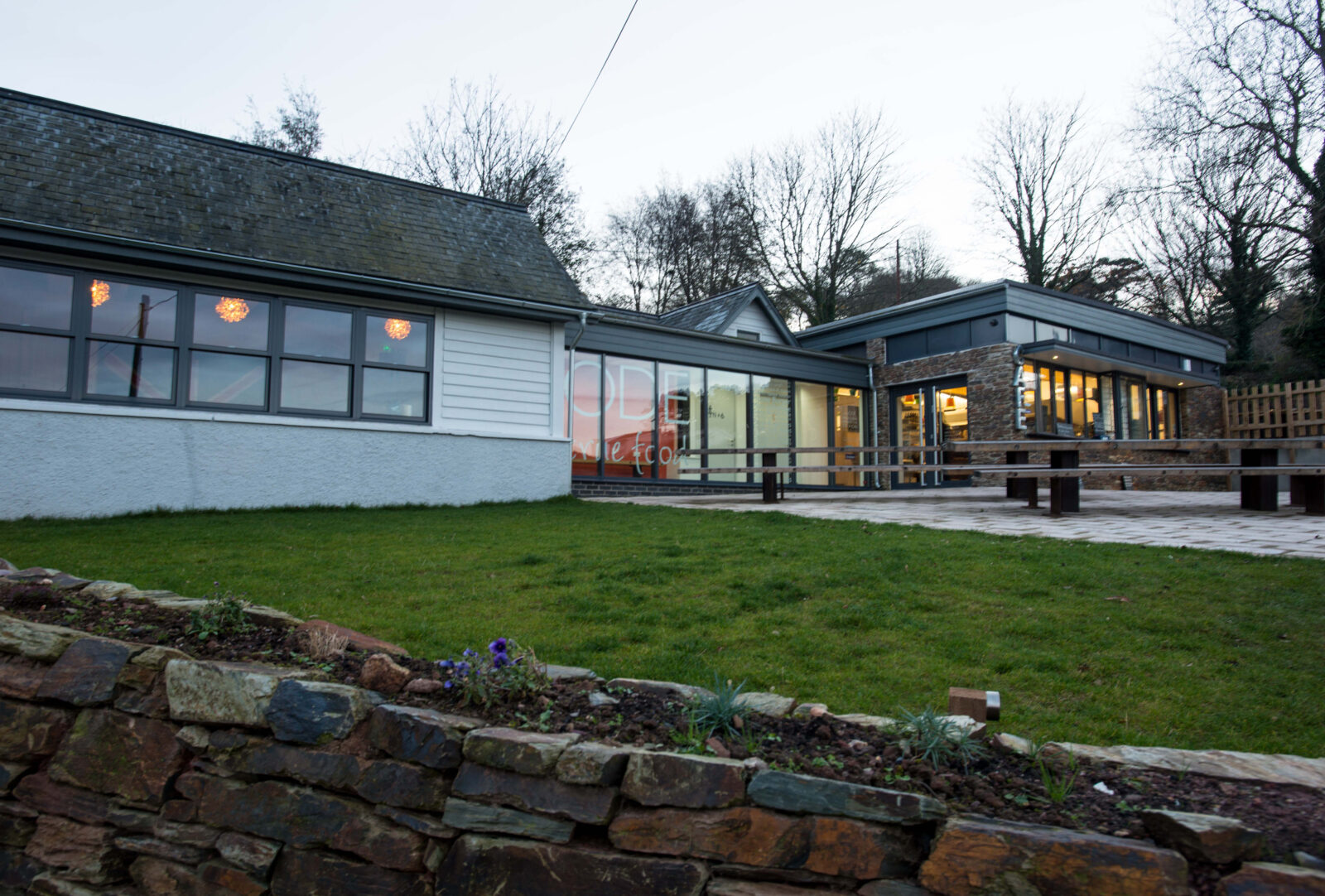 Exeter-based LHC's Devon eco-cafe regenerates a former stable block