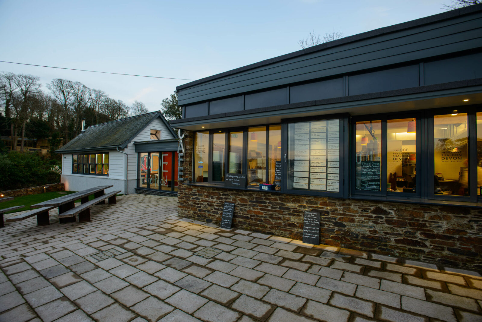 Exeter-based LHC's Devon eco-cafe regenerates a former stable block