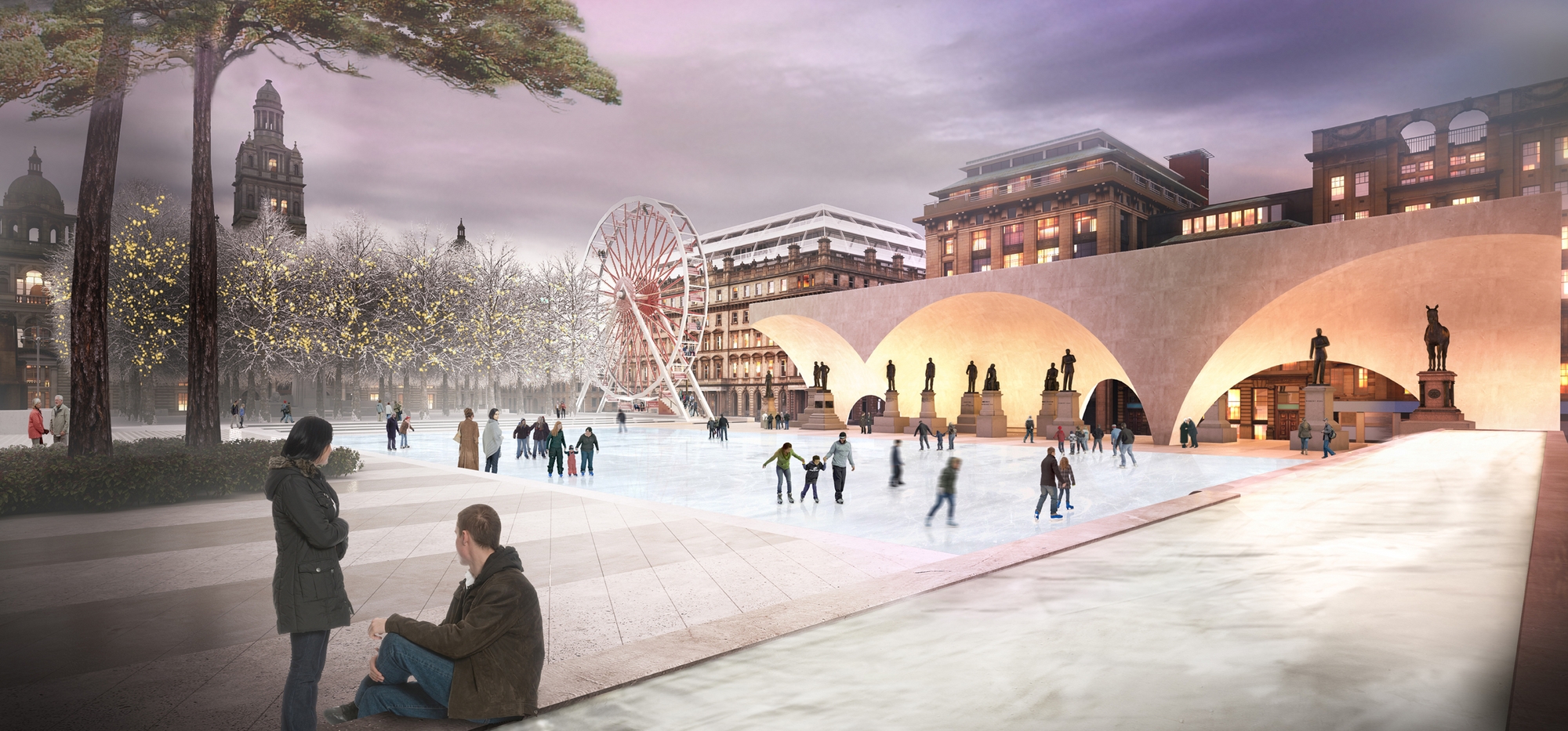 Revealed: the six finalists in George Square contest