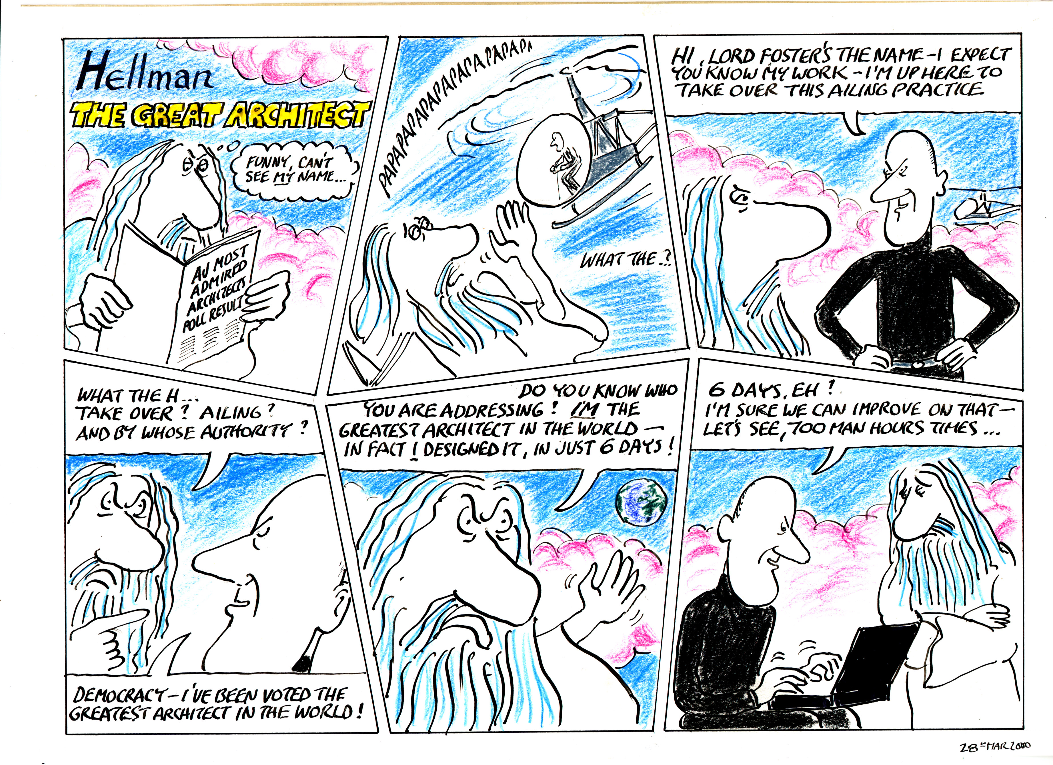 Hellman Cartoon