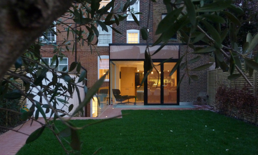 Belsize unveils 'copper' extension to listed Hampstead home