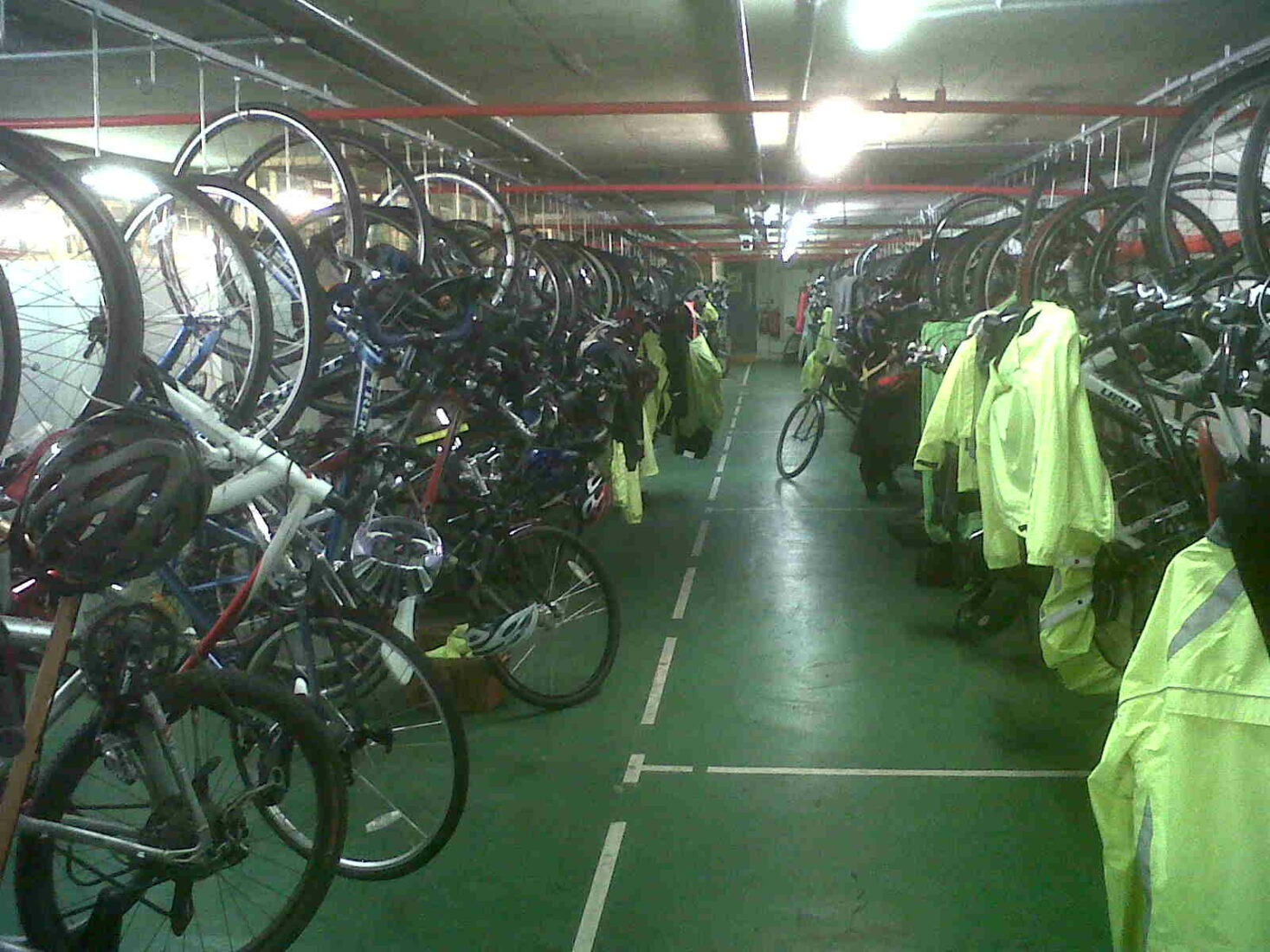 Designing office spaces for cycling to work