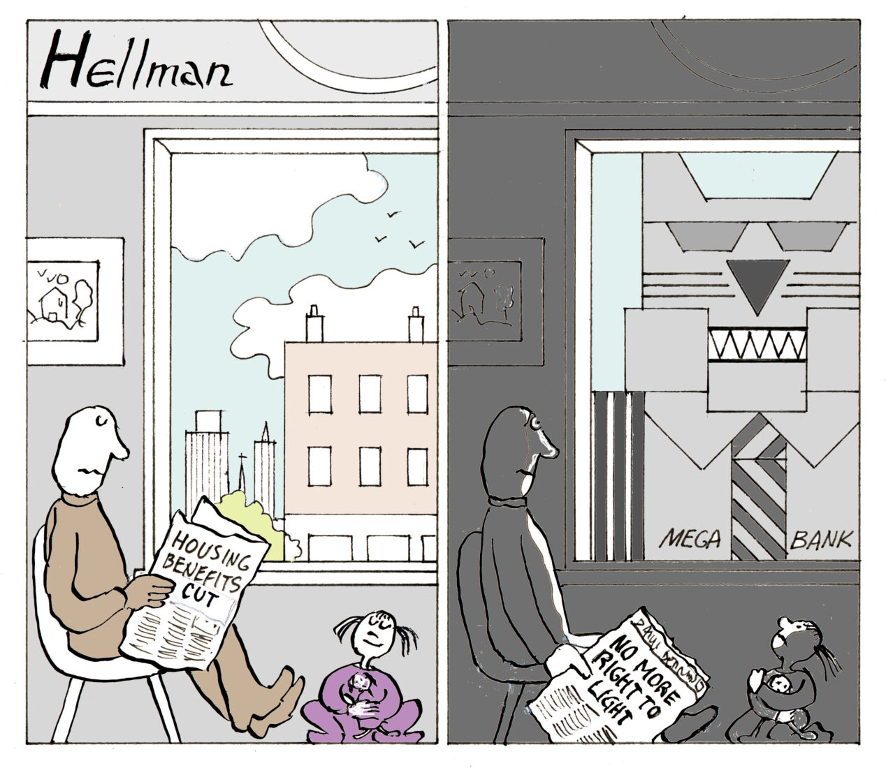 Hellman Cartoon